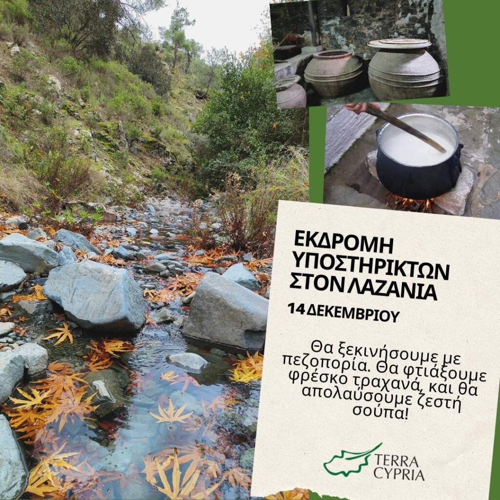 Hiking and Traditional Trachanas Making in Lazanias – Terra Cypria